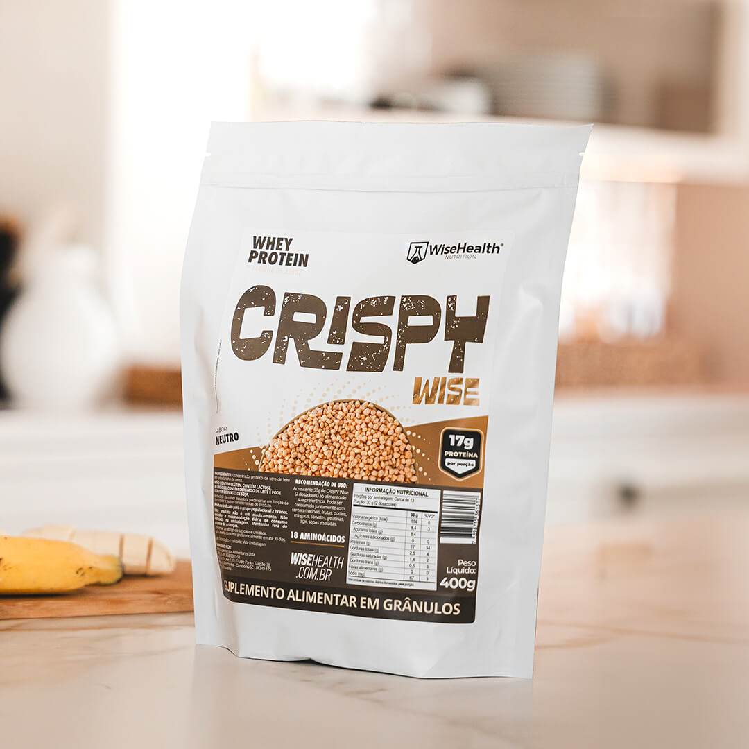 CRISPY WISE (400g) - Crispie proteico à base de Whey Protein ...